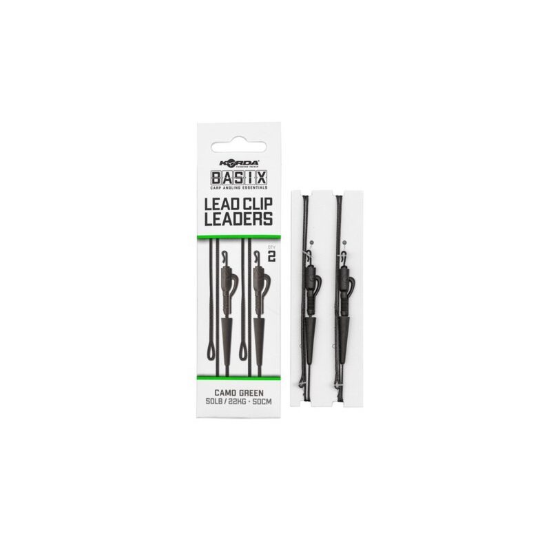 Korda Basix Lead Clip Leaders, 3,99
