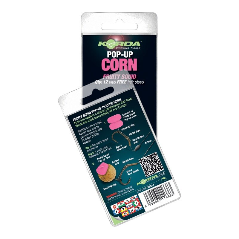 Korda Slow Sinking Corn Fruity Squid Pink, 3,95
