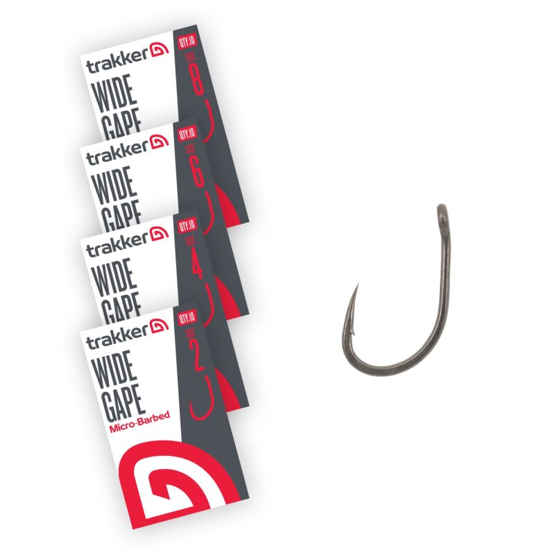Trakker Wide Gape Hooks, 4,99