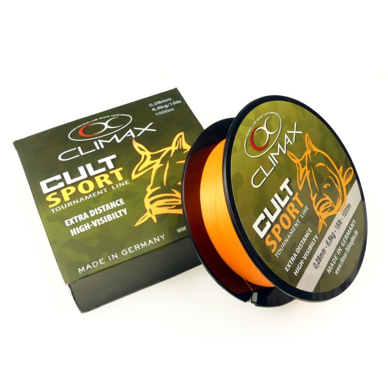 Climax - Cult Carp Sport Mono Orange 1000m, 12,99