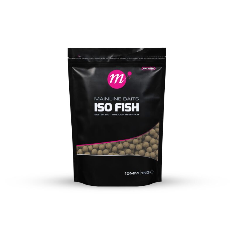 Mainline ISO Fish Shelf Life Boilies - 15mm - 1kg, 15,99