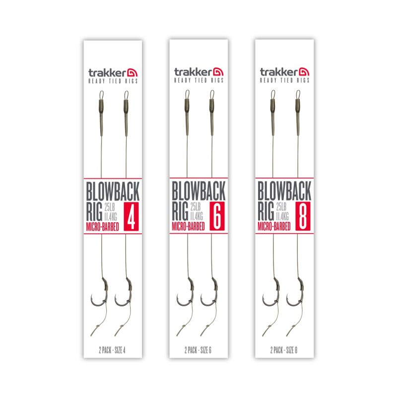 Trakker Blowback Ready-Tied Rig 2 Pack, 5,39