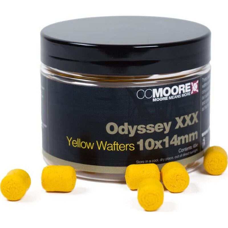 CCMoore Odyssey XXX Yellow Dumbell Wafters 10x14mm, 9,49