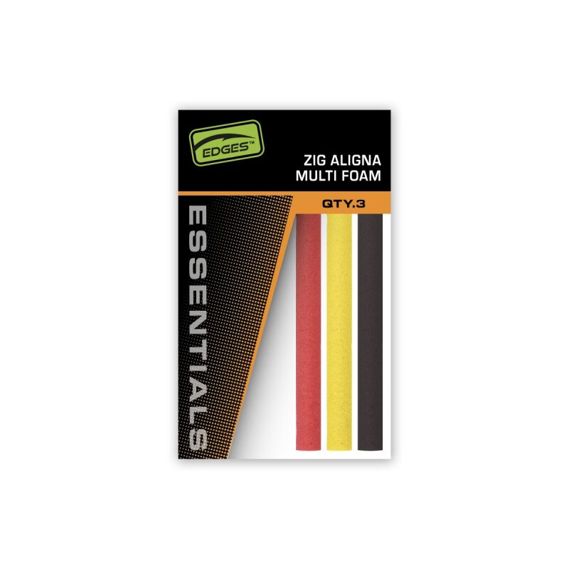 Fox Edges Zig Aligna Kit Multi Foam Kit (yellow, red and black), 4,79