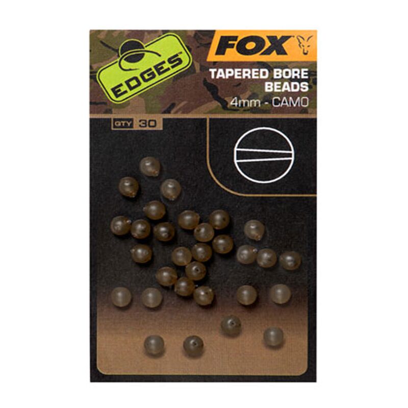 Fox - Edges Camo Tapered Bore Bead 4mm, 3,20