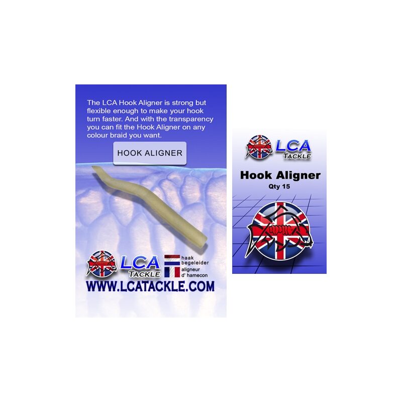 LCA - Hook Aligner Transparent Brown, 3,50